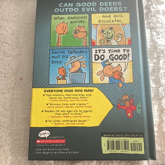Other | Five Dog Man Books Brand New Never Been Used Before | Poshmark